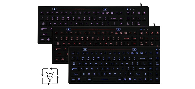 Silicone Backlit Keyboard
